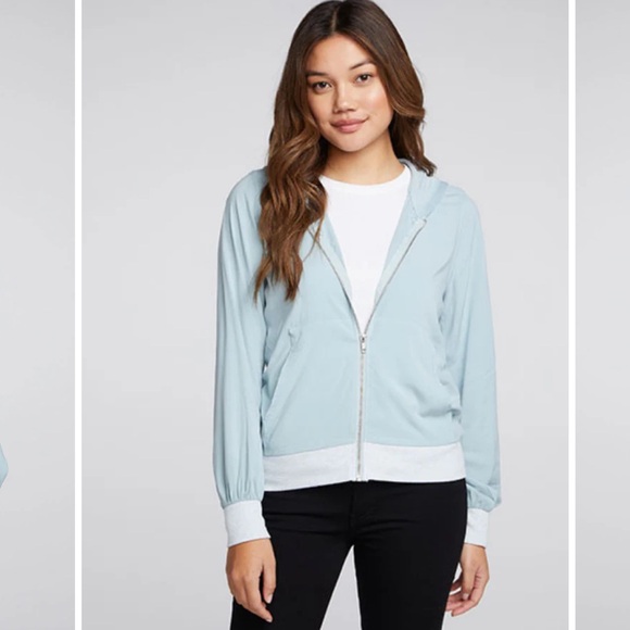 Chaser | Jackets & Coats | Nwt Msrp 97 Chaser Coastal Cloth Zip Up ...